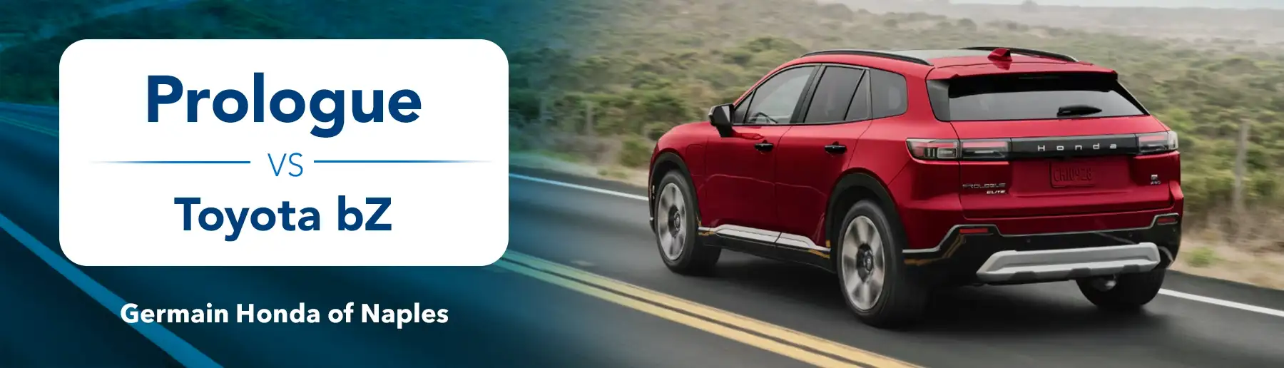 Honda Prologue vs Toyota bZ - 2026 Model Comparison with Specs & Photos
