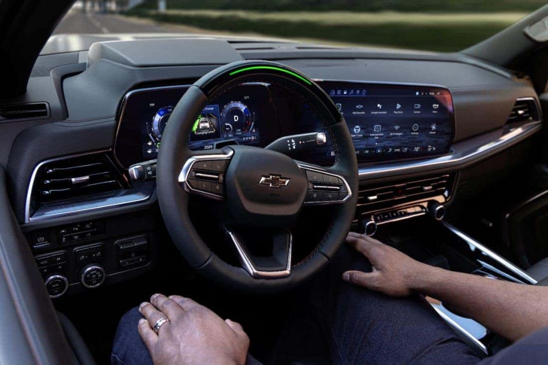 2025 Chevrolet Tahoe Interior Features and Dimensions