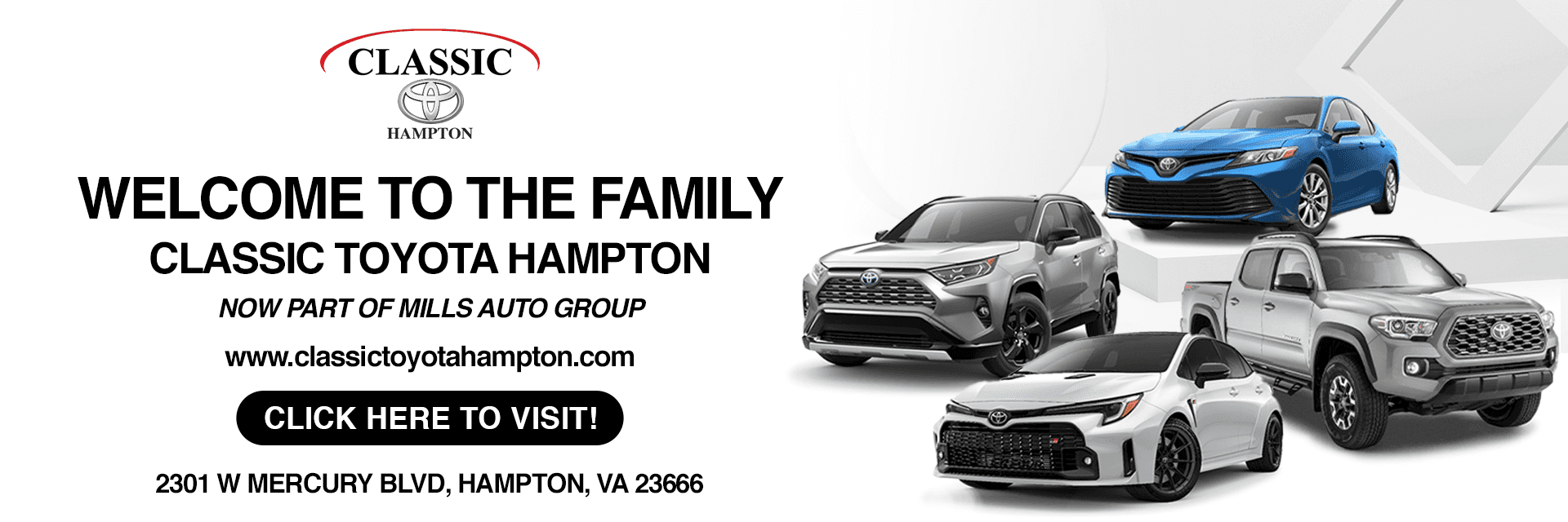 Welcome to Mills Automotive Group