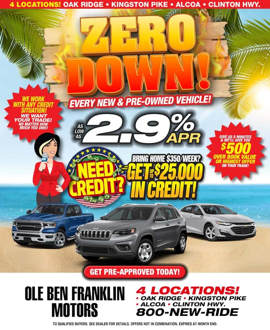 Ole Ben Franklin Motors Clinton Highway
