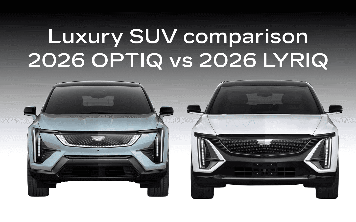 Cadillac Lyriq Vs Optiq