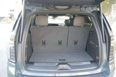 Chevy Tahoe Cargo Space Behind Third Row