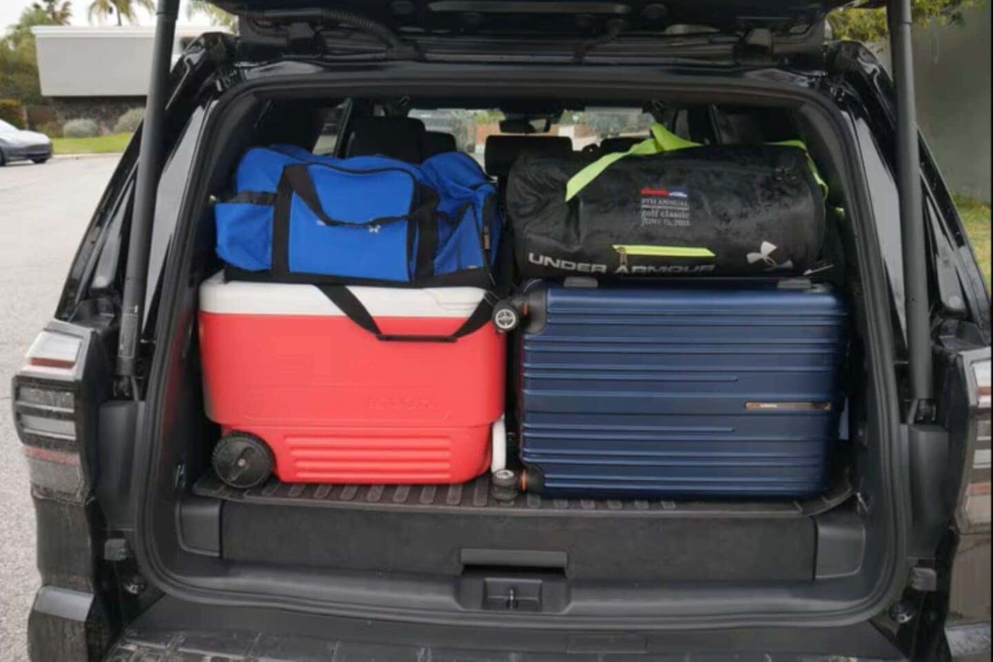 Testing The Cargo Space Of A Toyota 4Runner Hybrid | Sharp Automotive