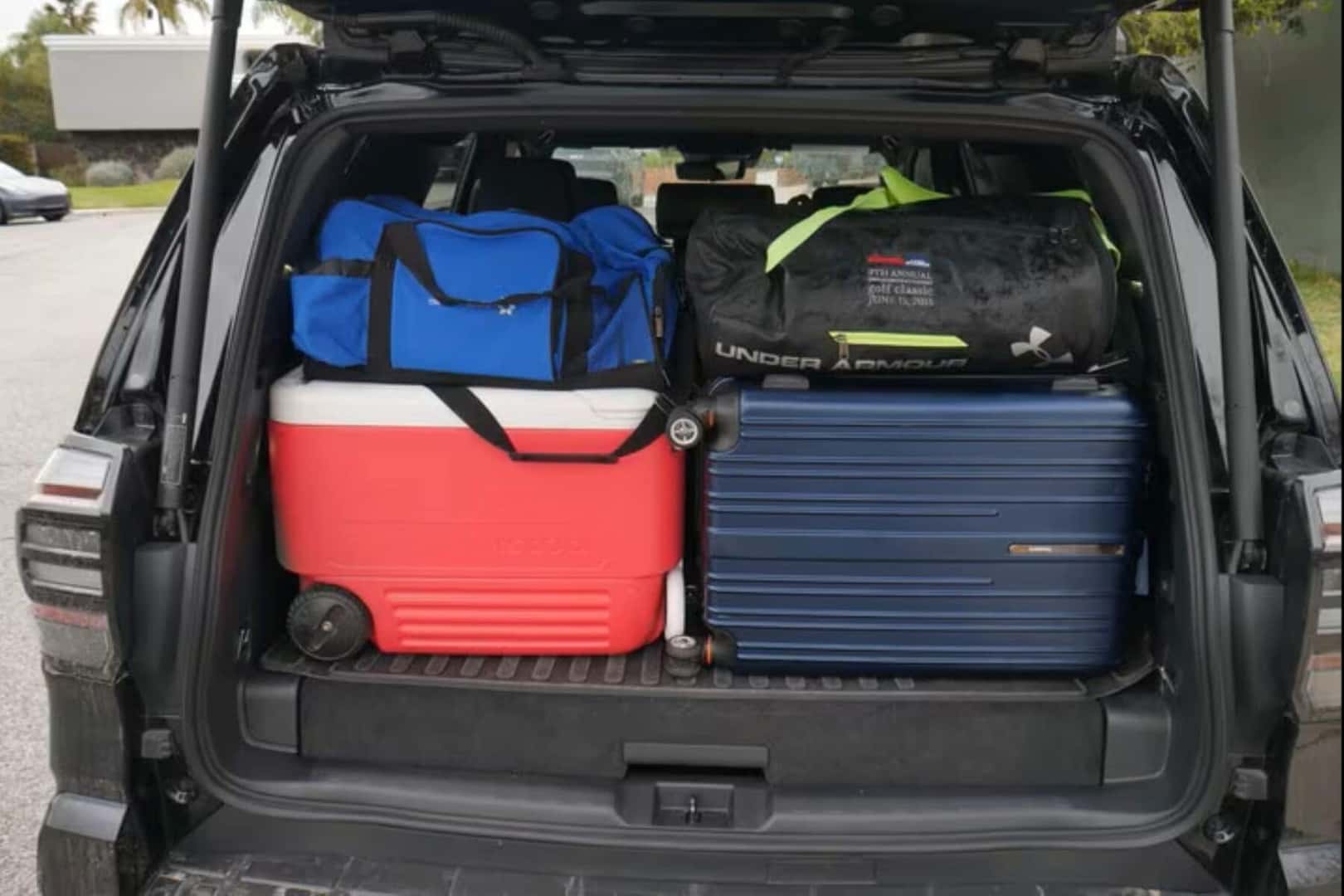 Testing The Cargo Space Of A Toyota 4Runner Hybrid | Sharp Automotive