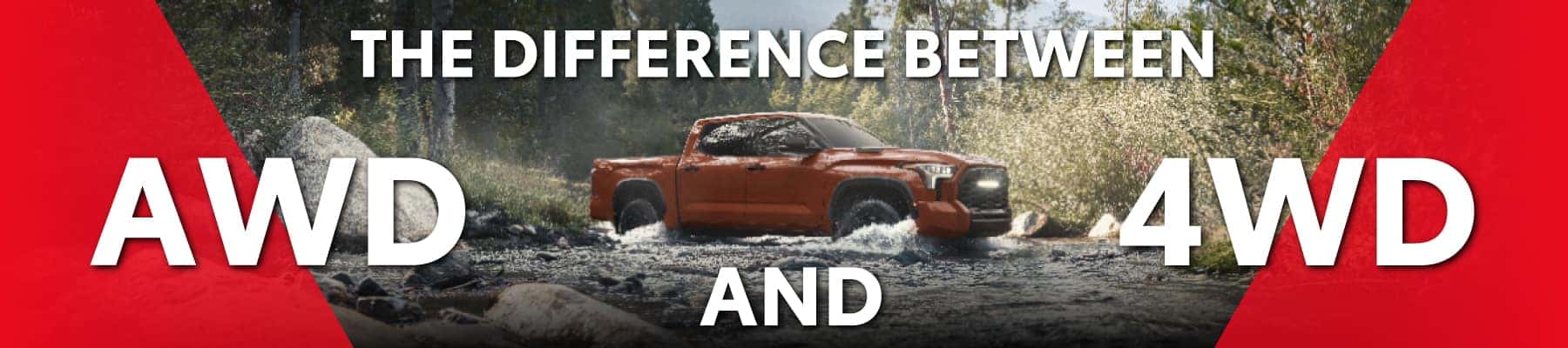 The Difference Between AWD and 4WD | Shepard Toyota