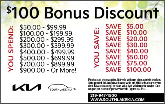 Kia Service Coupons - Merrillville, IN
