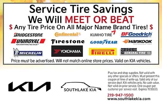 Kia Service Coupons at Southlake Kia in Merrillville, IN