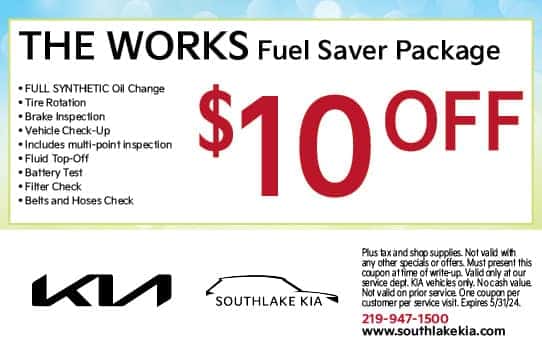 Kia Service Coupons at Southlake Kia in Merrillville, IN
