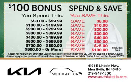 Kia Service Specials | Save on Maintenance & Repairs at Southlake Kia