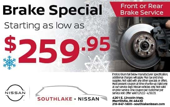 Auto Service Specials | Southlake Nissan near Hobart