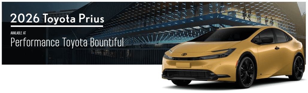 2026 Toyota Prius: 25 Years of Hybrid Innovation | Performance Toyota ...