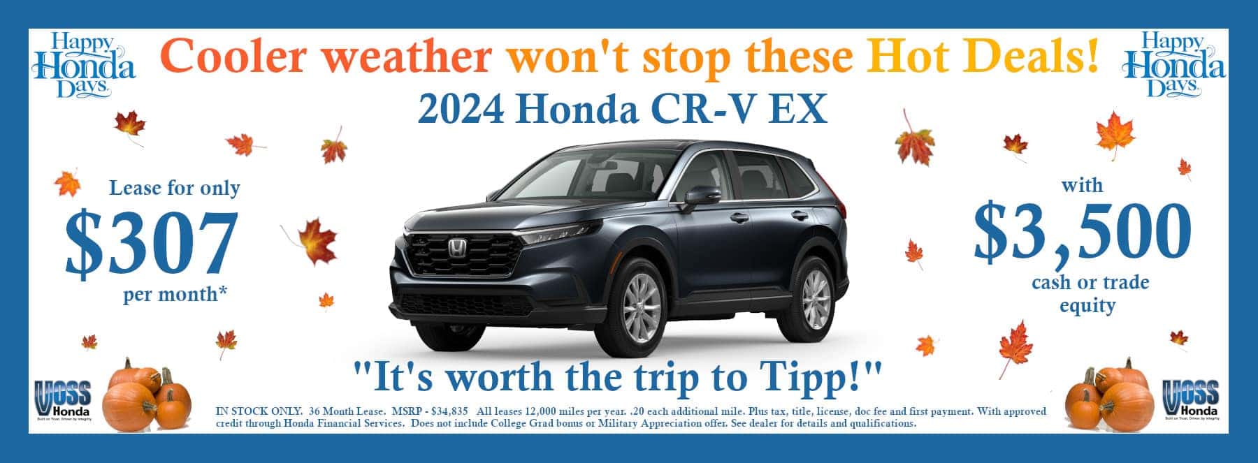 New & Used Honda Dealer in Tipp City, Ohio | Voss Honda